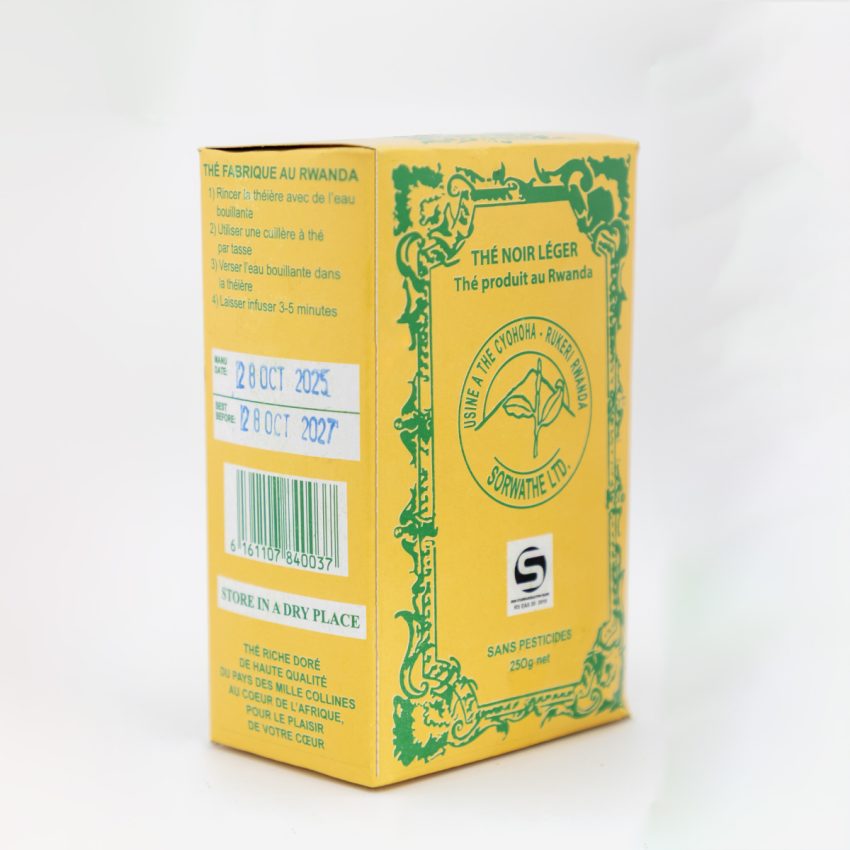 SORWATHE – a Luxmi Tea Estate – USINE A THE CYOHOHA – RUKERI RWANDA